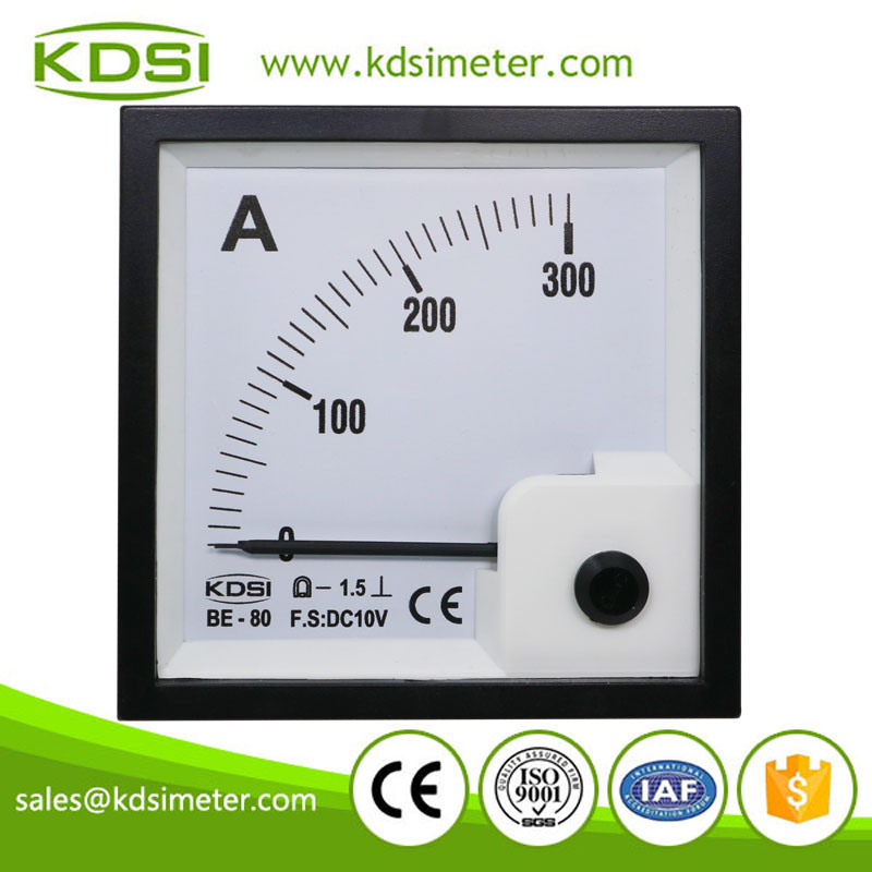 Instant flexible BE-80 DC10V 300A voltage dc analog amp current panel meter - Buy analog amp ...
