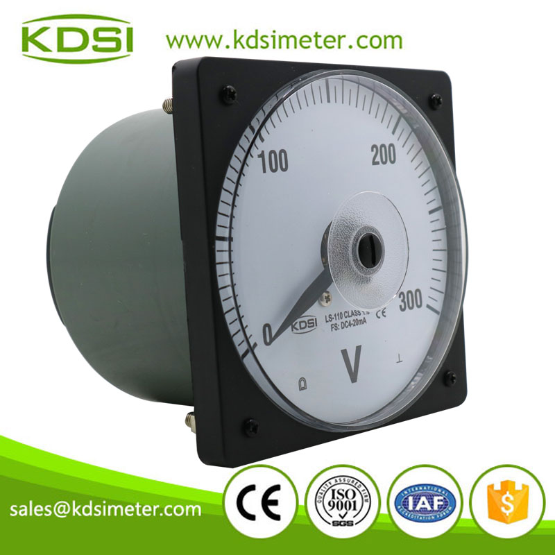 Instant flexible LS-110 DC4-20mA 300V Analog Voltage Panel Meter voltmeter Gauge - Buy voltmeter ...