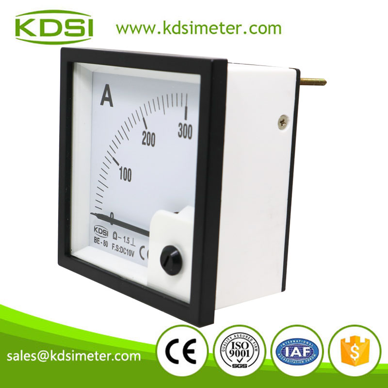 Instant flexible BE-80 DC10V 300A voltage dc analog amp current panel meter - Buy analog amp ...