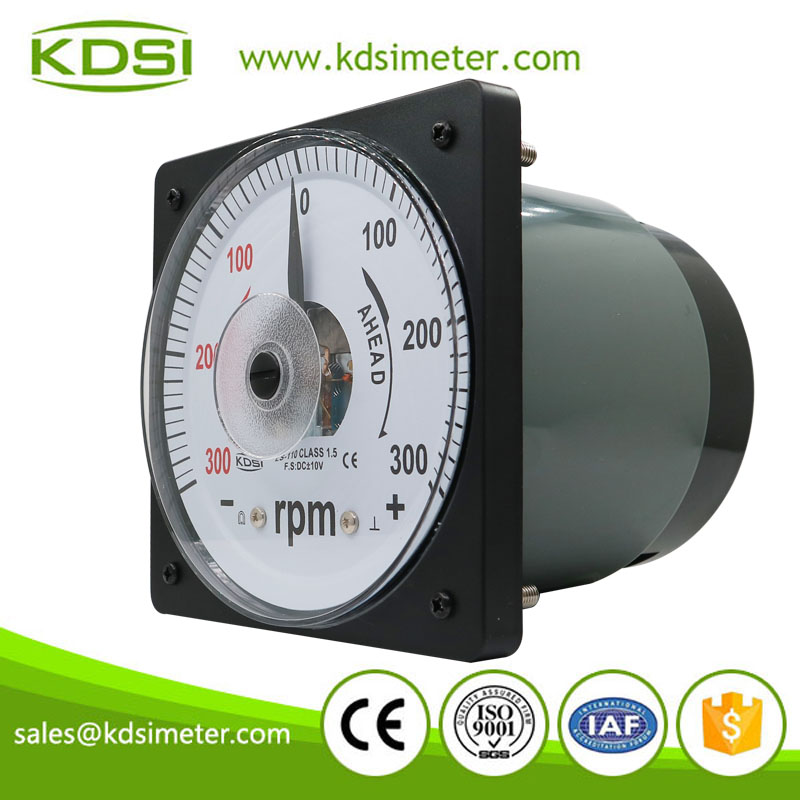 CE Passed LS-110 DC+-10V +-300rpm Wide Angle Analog Voltage Rpm Panel Meter - Buy meter, Panel ...