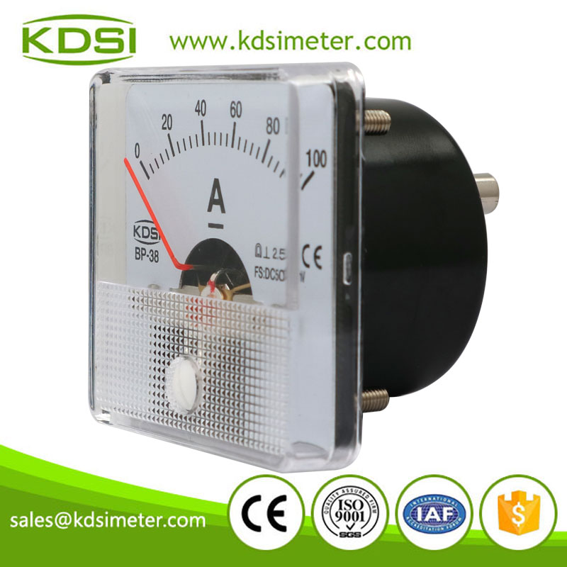 Hot Selling Good Quality BP-38 DC50mV 100A dc amp panel analog ammeter - Buy meter, ammeter ...