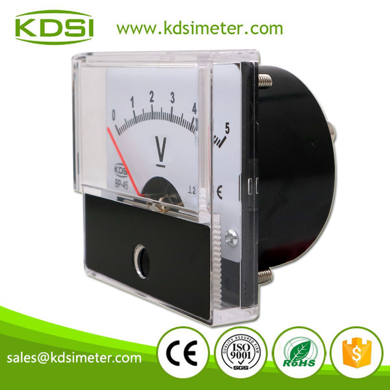 Easy Operation BP-45 DC5V Analog DC Super-mini Panel Mount Voltmeter - Buy voltmeter, panel ...