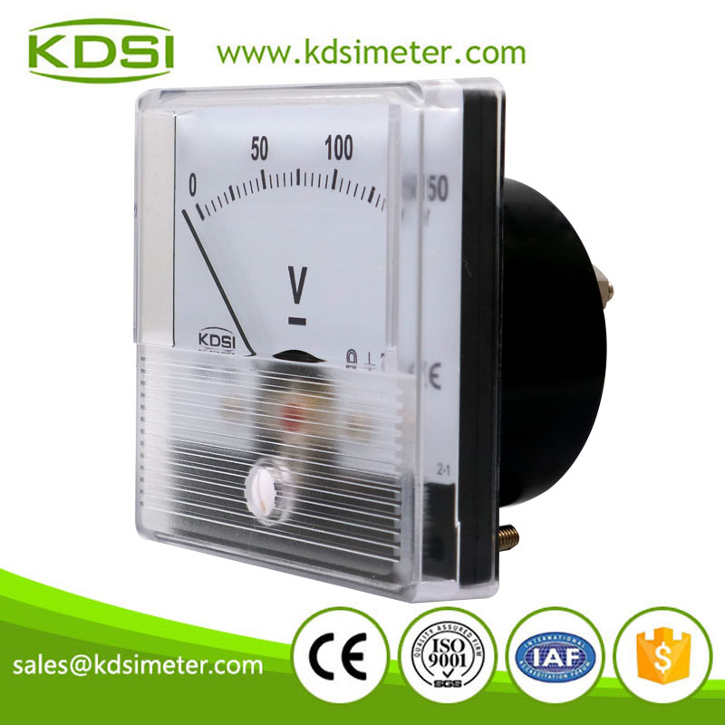 Safe to operate BP-60N DC150V analog dc panel voltage meter - Buy meter, voltage meter, panel ...