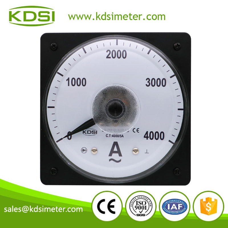 High quality LS-110 AC4000/5A wide angle analog ac panel amp meter - Buy meter, amp meter, panel ...