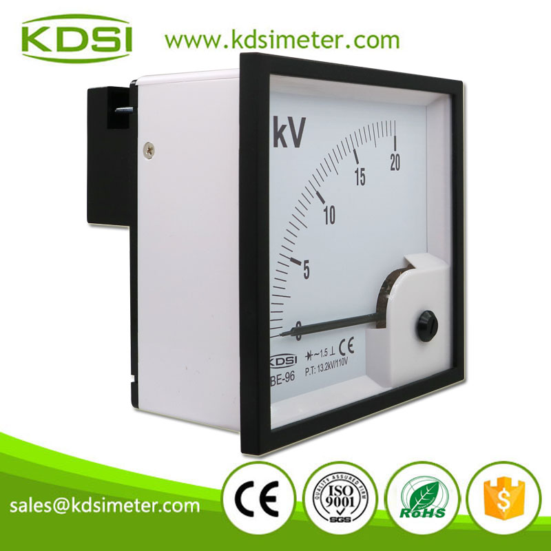 Easy Operation BE-96 AC20kV 13.2kV/110V Rectifier Analog AC Panel Mount Voltmeter - Buy ...