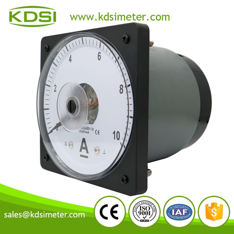 Durable in use LS-110 DC1mA 10A wide angle dc analog panel mount ammeter - Buy ammeter, panel ...