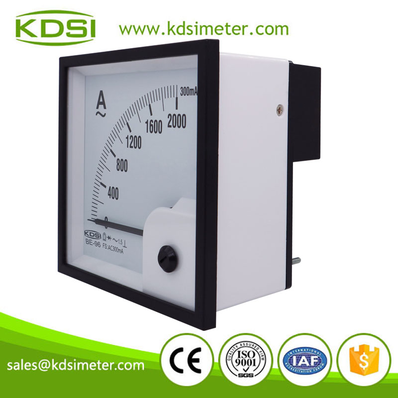 Portable precise BE-96 AC300mA 2000A rectifier analog ac amp panel ...