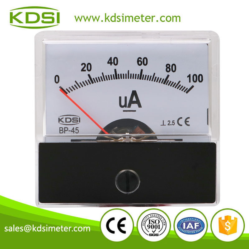 Easy InstallationBP-45 DC100uA Analog DC Microampere Panel Meter - Buy ...
