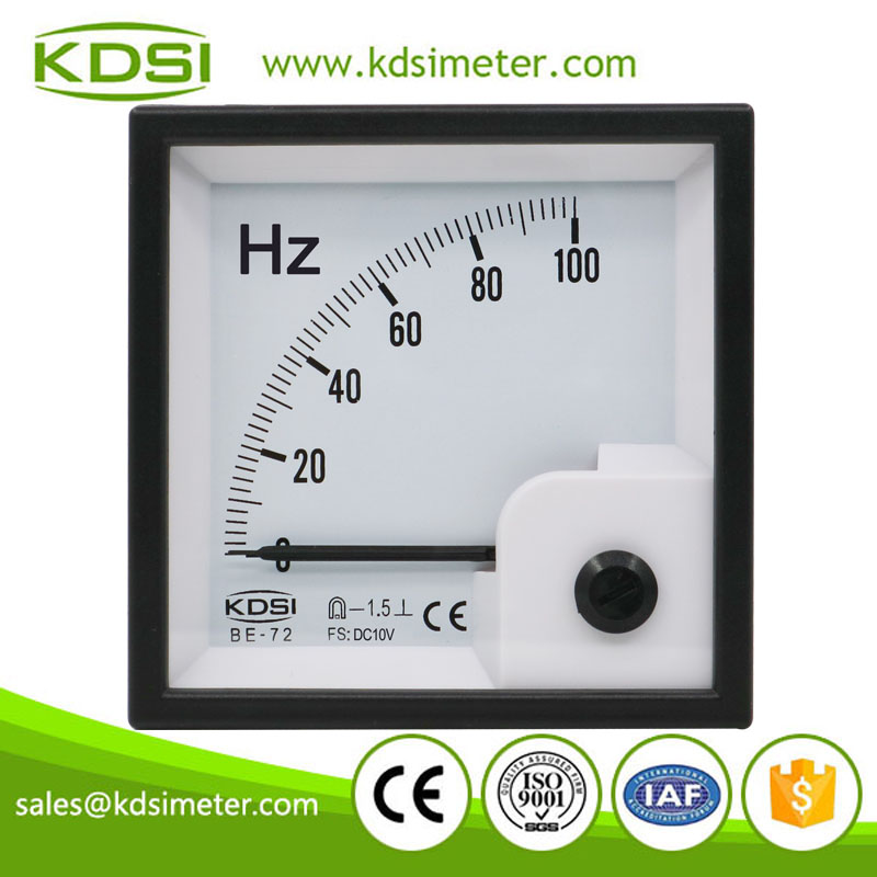 High Quality Professional BE-72 DC10V 100Hz Analog DC Volt Hz Panel ...