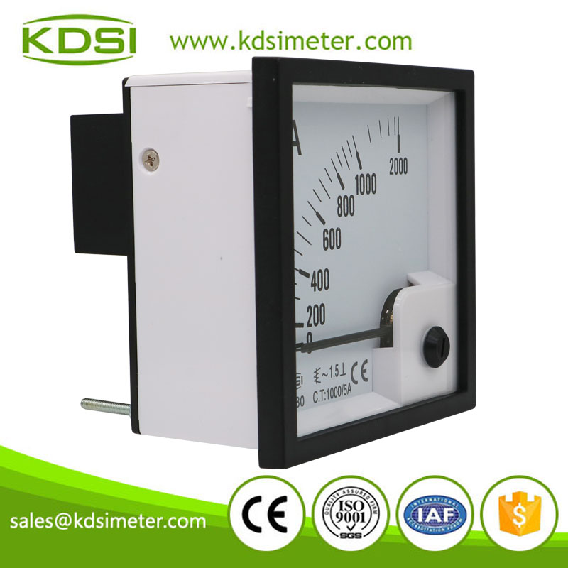 KDSI electronic apparatus BE-80 AC1000/5A ac analog amp current panel ...