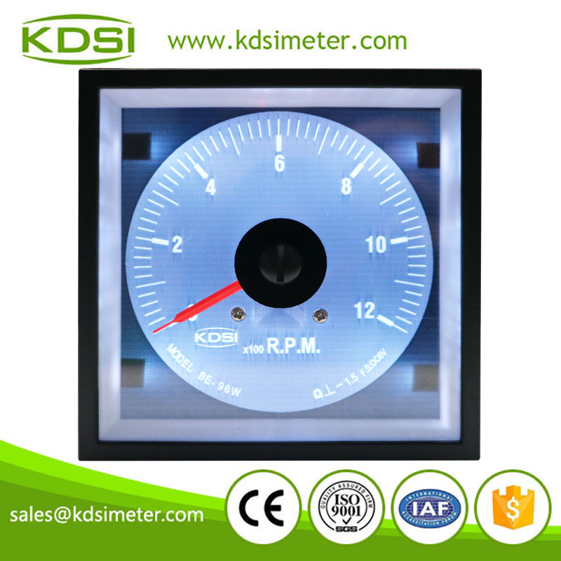 New model BE-96W DC6V 12x100rpm backlighting wide angle panel analog ...