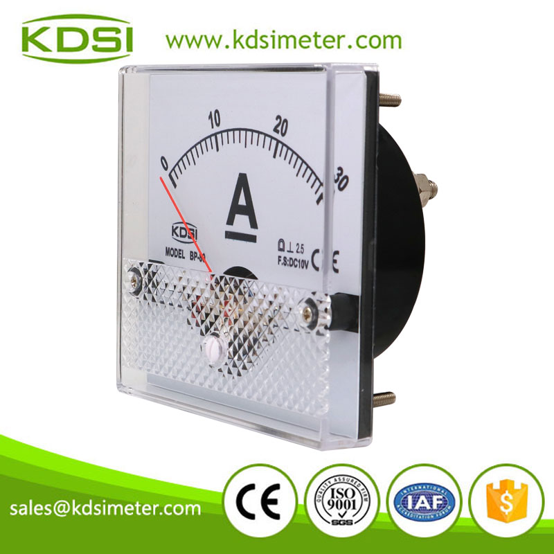 Easy operation BP-80 DC10V 30A analog dc amp panel meter - Buy meter ...