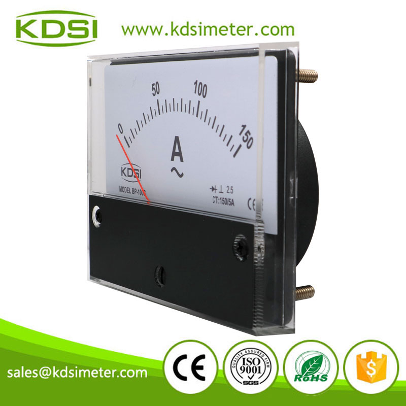Easy Installation BP-100S AC150/5A AC Current Analog Amp Panel Meter ...