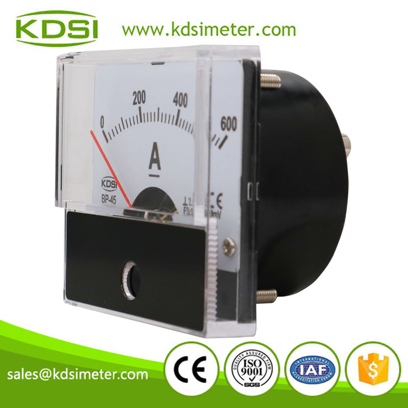 Easy installation BP-45 DC60mV 600A analog dc panel mount ammeter - Buy ...