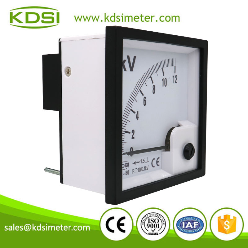 Portable precise BE-80 AC12kV 10/0.1kV rectifier analog ac panel volt ...