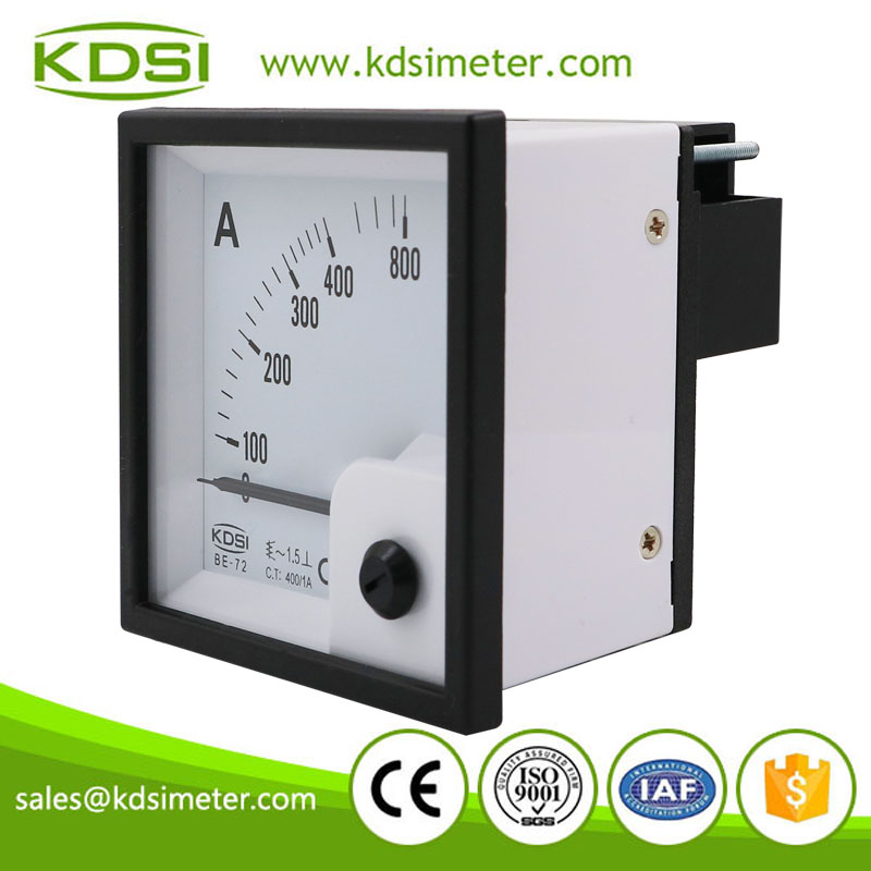 Factory direct sales BE-72 AC400/1A analog ac panel ampere meter - Buy ...