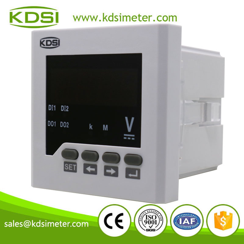 Portable precise BE-80DV digital dc voltmeter voltmeter & ammeter led ...
