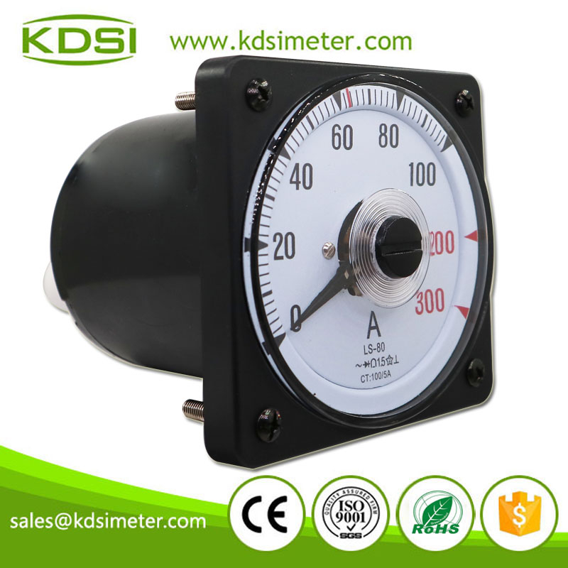 High Quality LS-80 AC100/5A 3times Overload Wide Angle Analog Panel AC ...