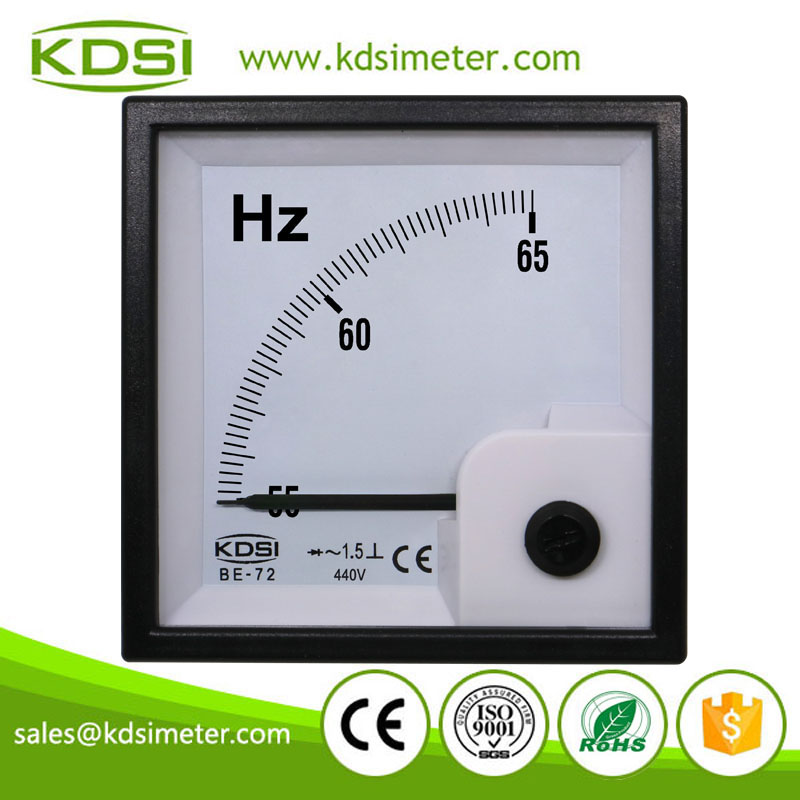 CE Certificate BE-72 55-65HZ 440V Analog Panel Electrical Frequency Hz ...