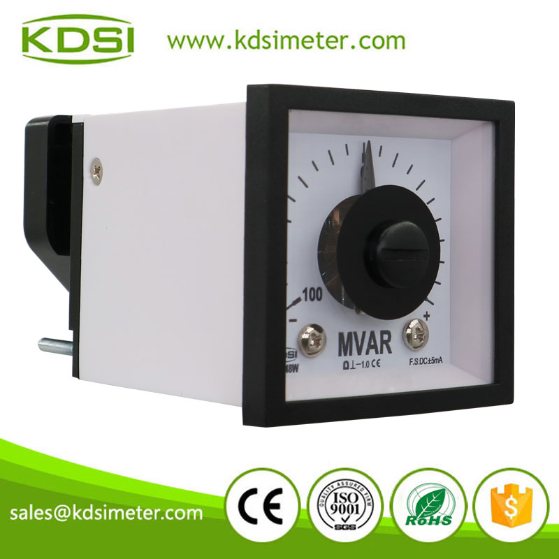 Hot Sales BE-48W DC+-5mA +-100MVar Wide Angle Analog DC Amp MVar Panel ...