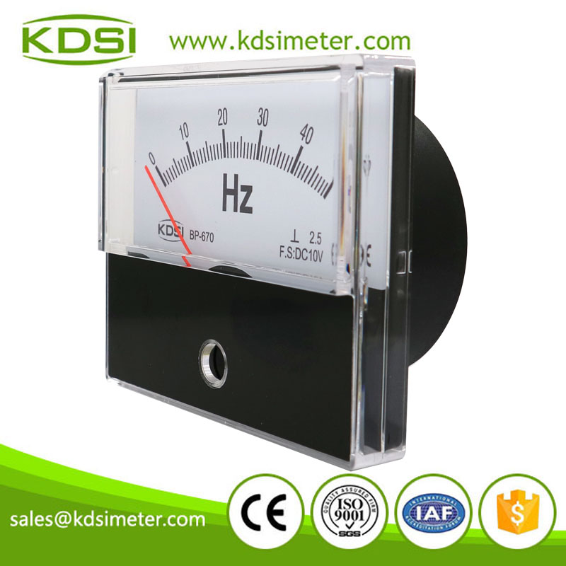 Easy operation BP-670 DC10V 50Hz analog voltage Hz panel meter - Buy ...