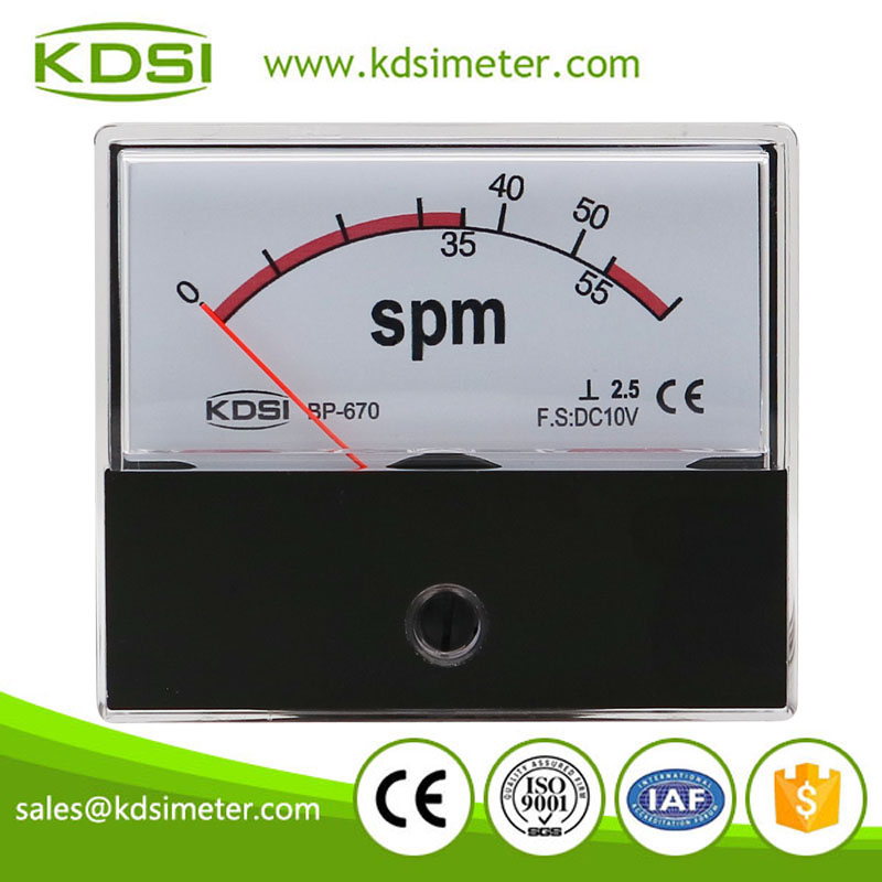 Easy installation BP-670 DC10V 65SPM analog dc voltage strokes per ...