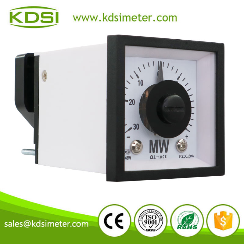 Square Type BE-48W DC+-5mA +-30MW Wide Angle DC Analog Amp Panel MW ...