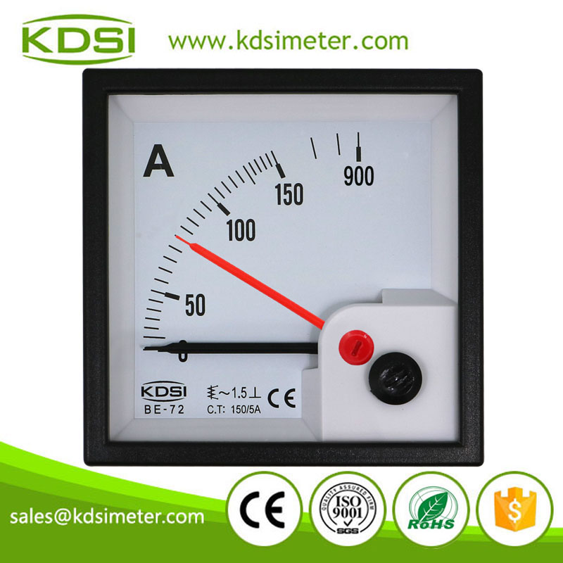 Portable Precise BE-72 AC150/5A 6times With Red Pointer AC Analog Panel ...