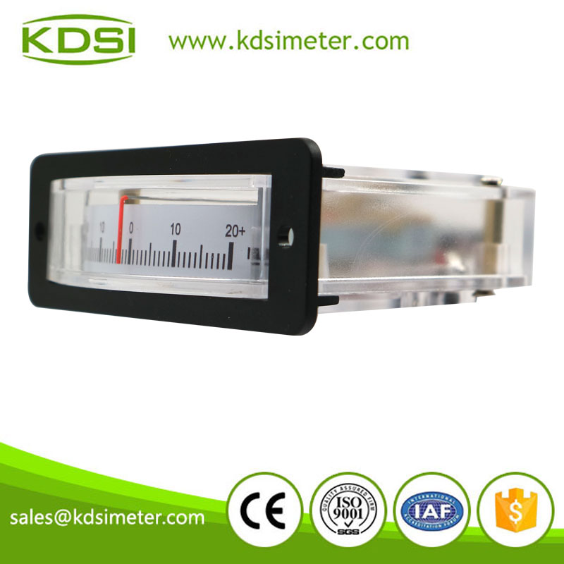 Hot Sales BP-15 DC+-20mA analog mini thin edgewise amp panel audio vu ...