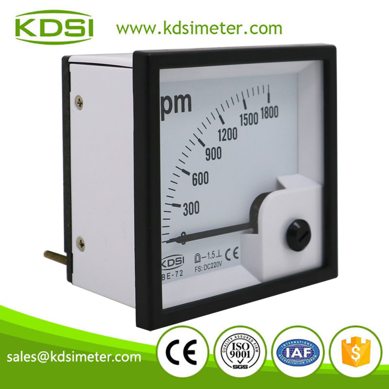 Hot Selling Good Quality BE-72 DC220V 1800RPM analog voltage panel ...